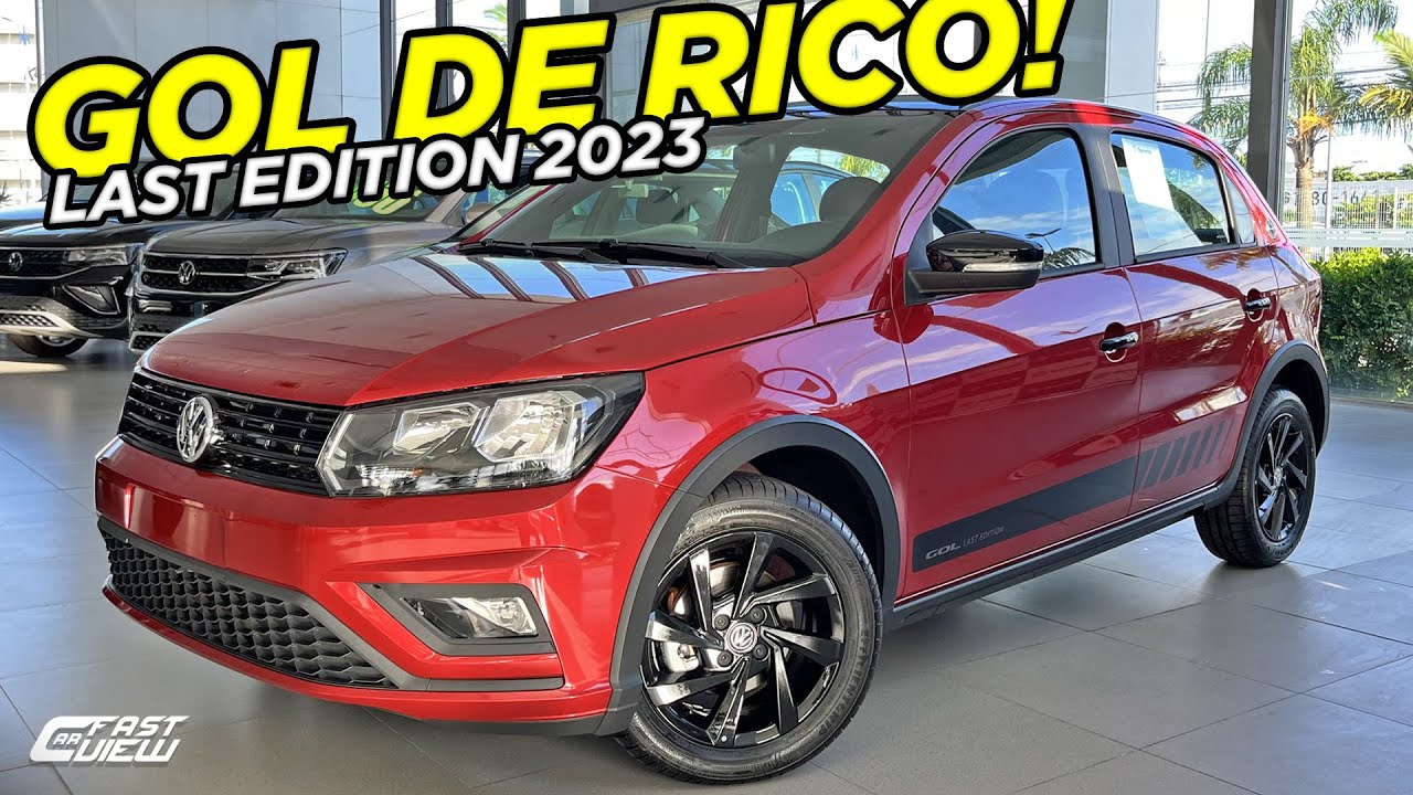NOVO VOLKSWAGEN GOL LAST EDITION 2023 MOSTRA O QUANTO A VW VACILOU ...