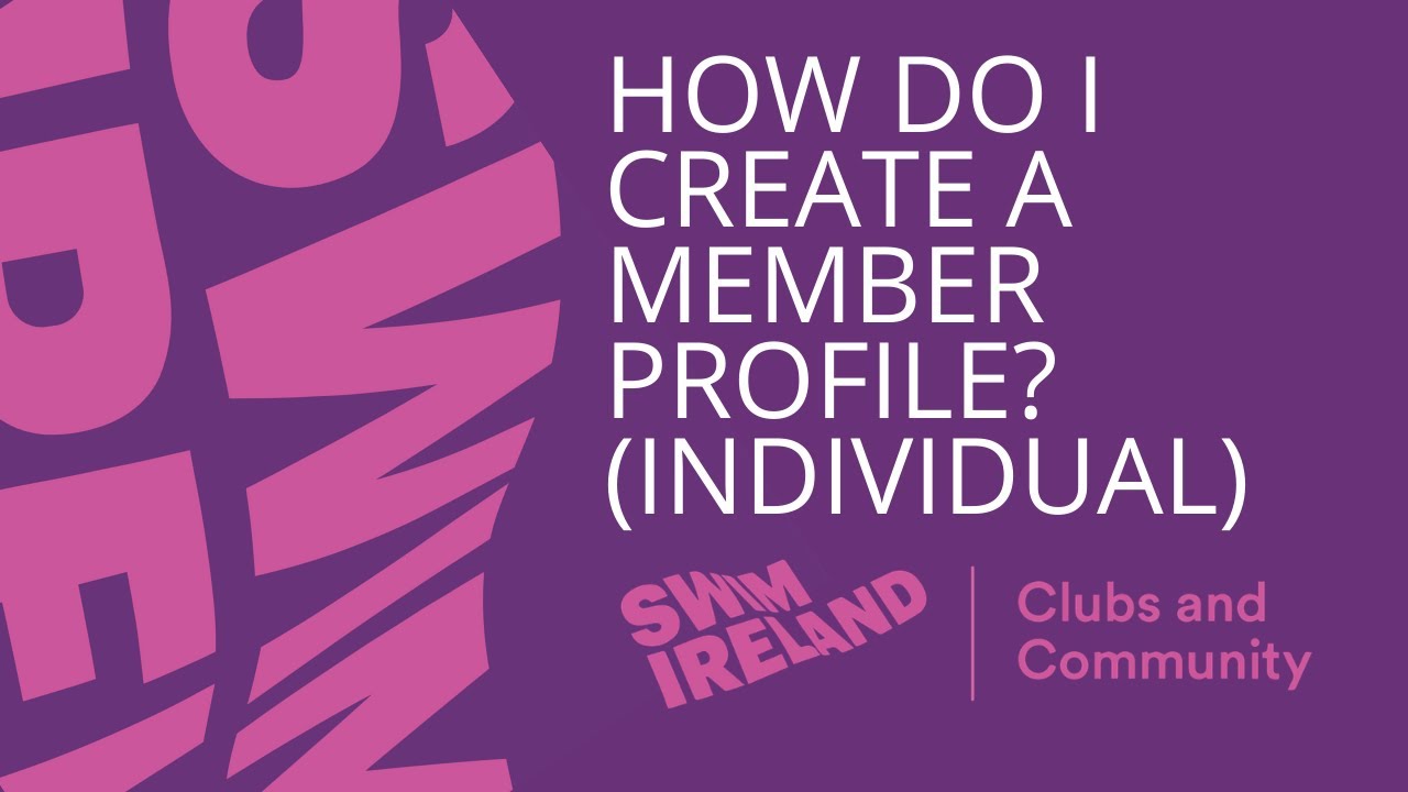 How do I create a member profile? - YouTube