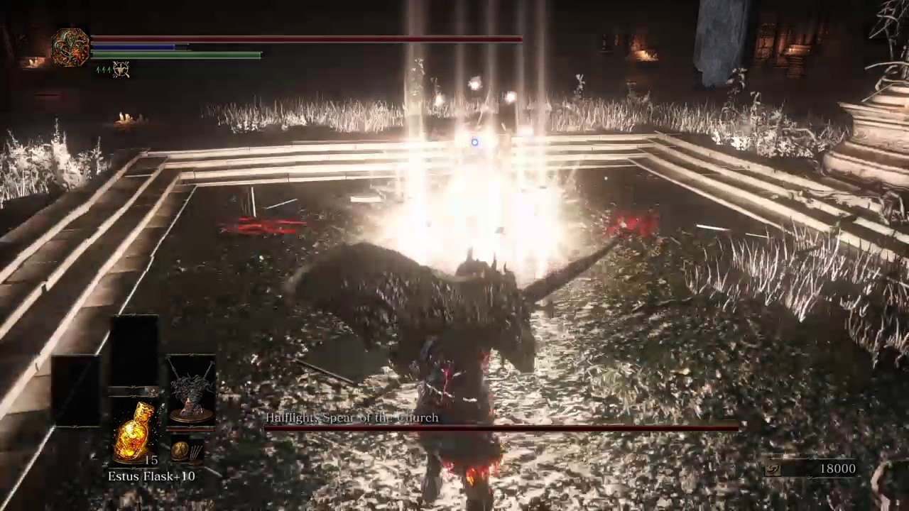 Halflight, Spear of the Church (NPC) - Dark Souls 3: The Ringed City ...