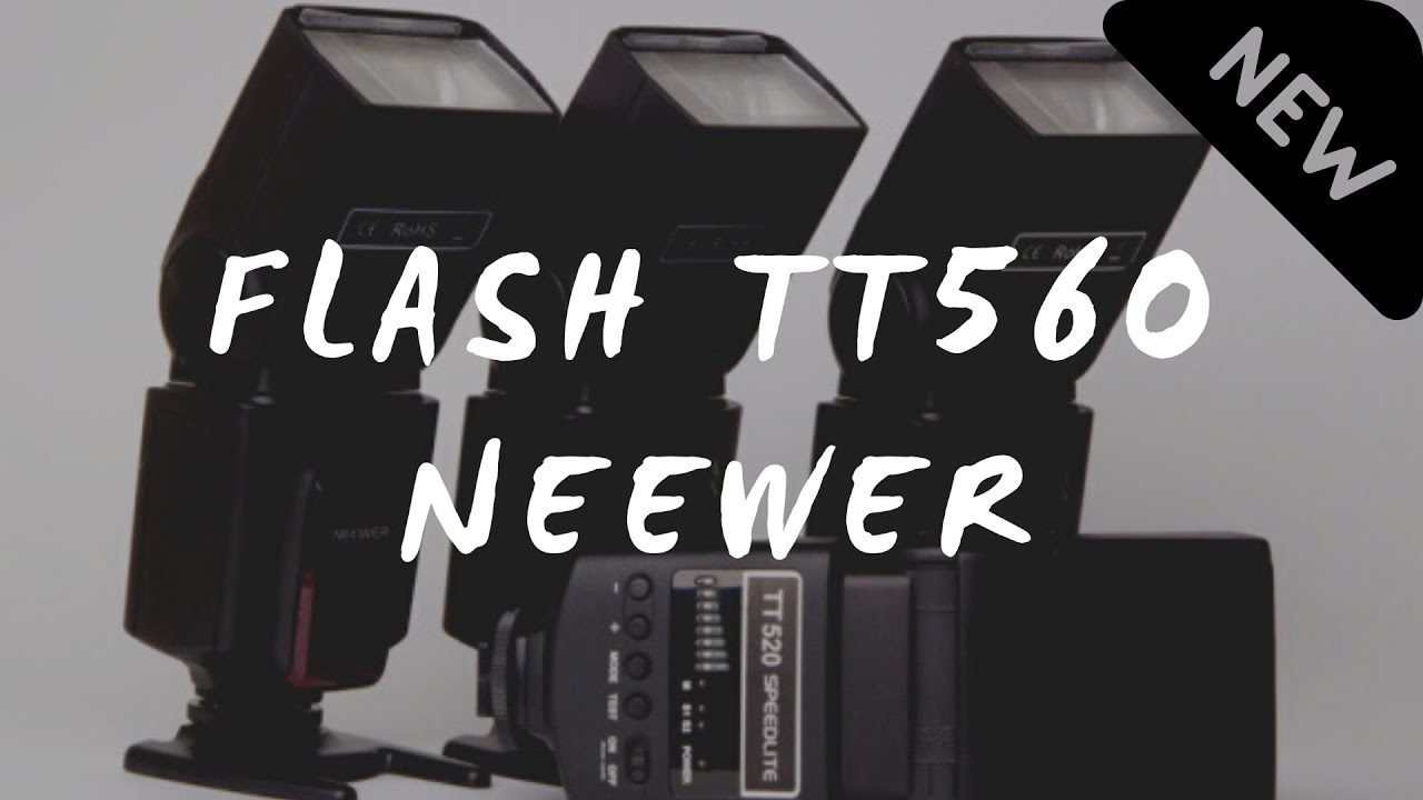 Unboxing Flash Neewer tt560 - YouTube