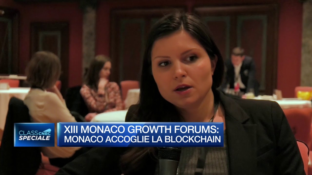 Blockchain - CNBC Special - Silvia Andriotto - Monaco December 2017 ...