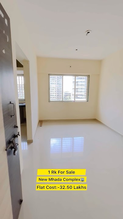 1 Rk flat for sale 32.50 Lakhs,New Mhada Complex,Mira Road,Contact:-9768402764/9004011092 - YouTube