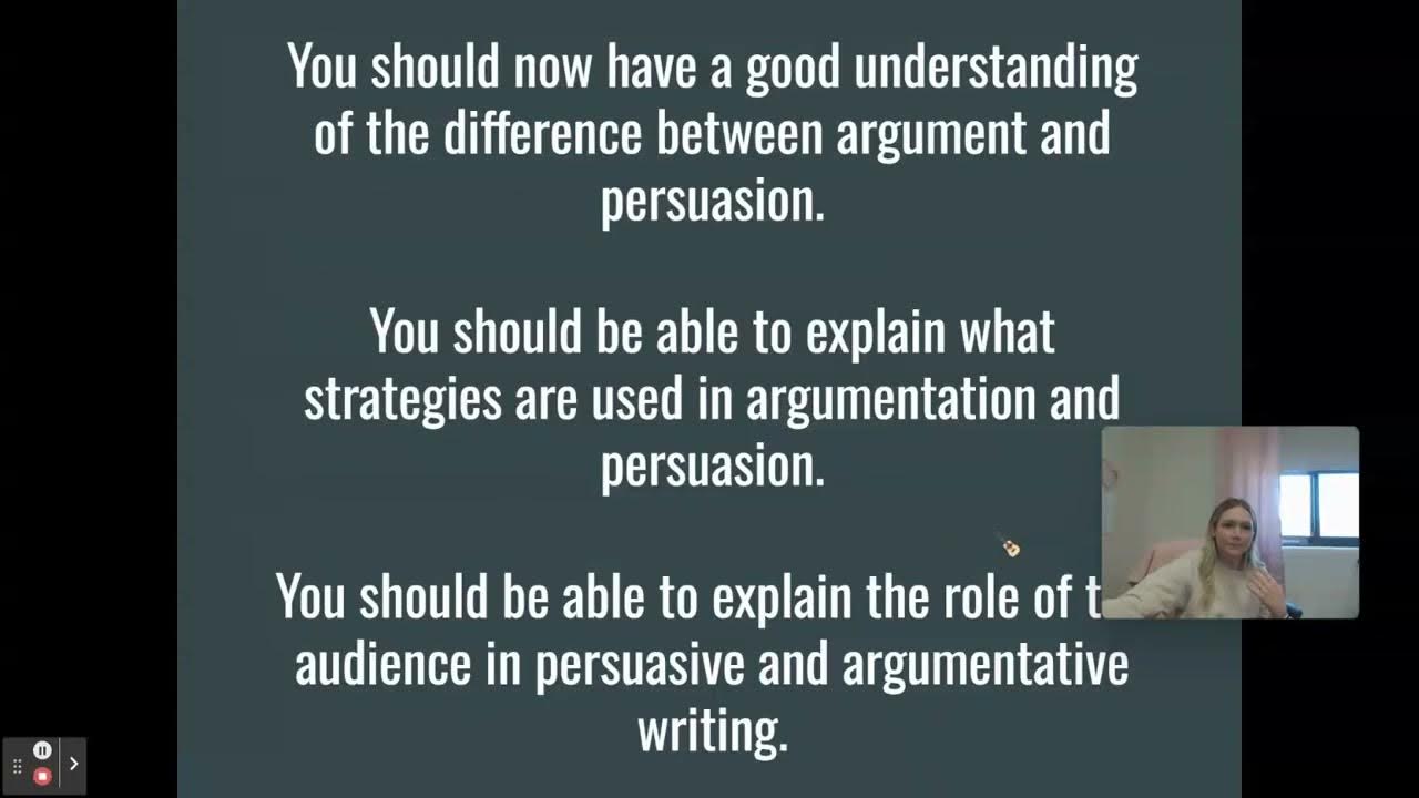 Intro to Argument & Persuasion - YouTube