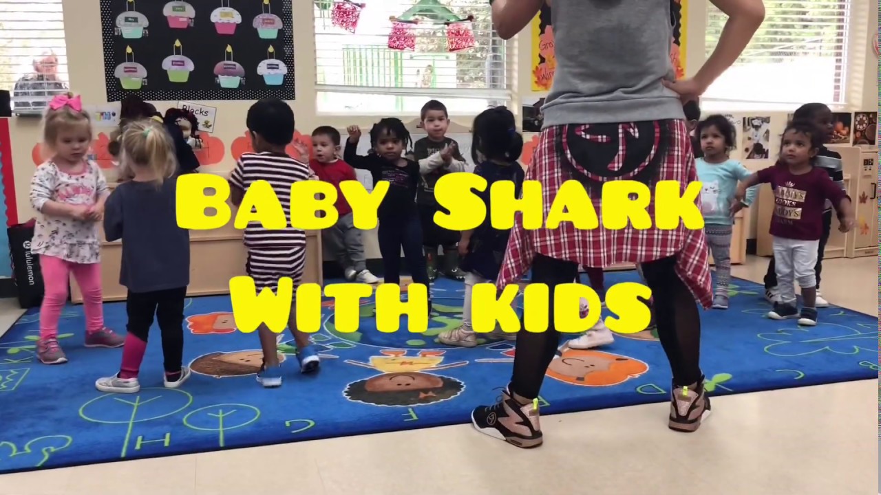 Baby Shark with 2-3 yrs - Zumba Kids - Jamie Zumba - YouTube