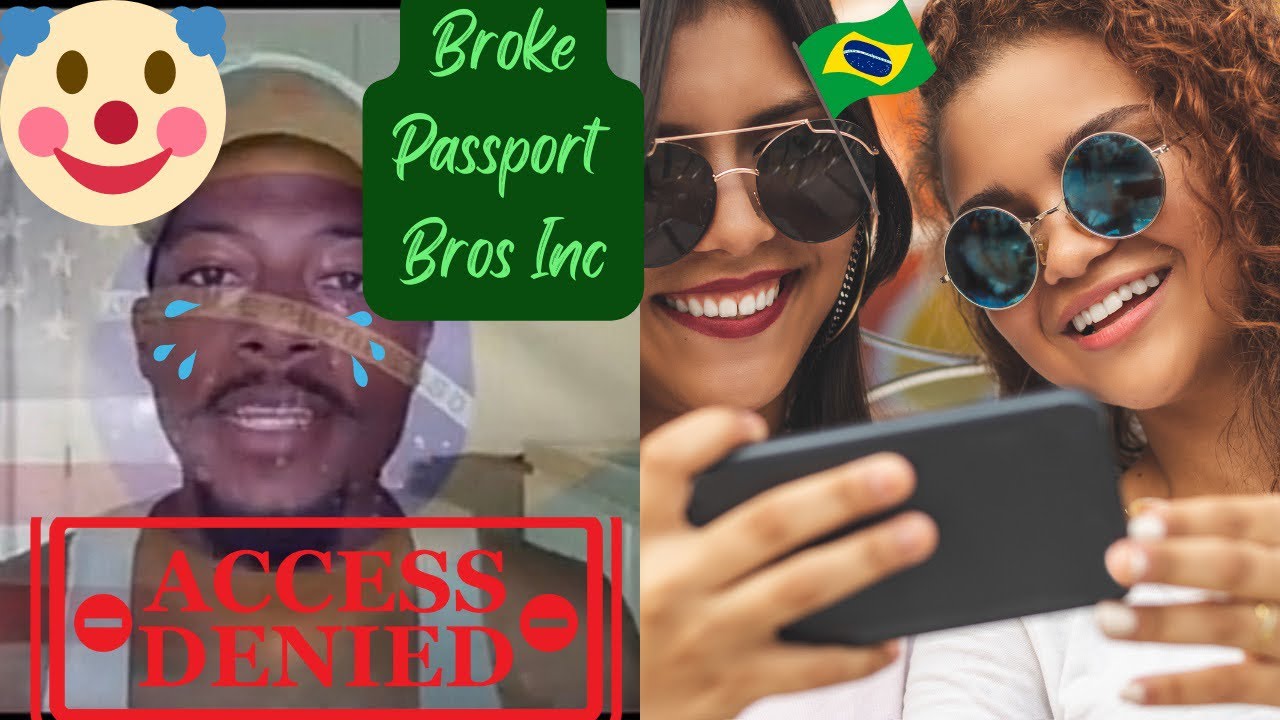 Passport Bros Austin Holleman Chased Out Of Brazil Crackdown On Dust