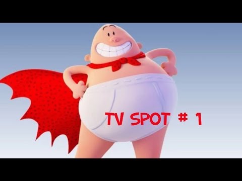 Captain underpants the first epic movie tv spot # 1 - YouTube