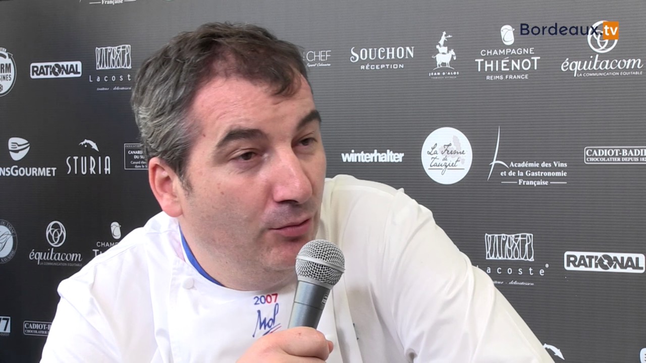 vincent arnould chef étoilé au restaurant le vieux logis - YouTube