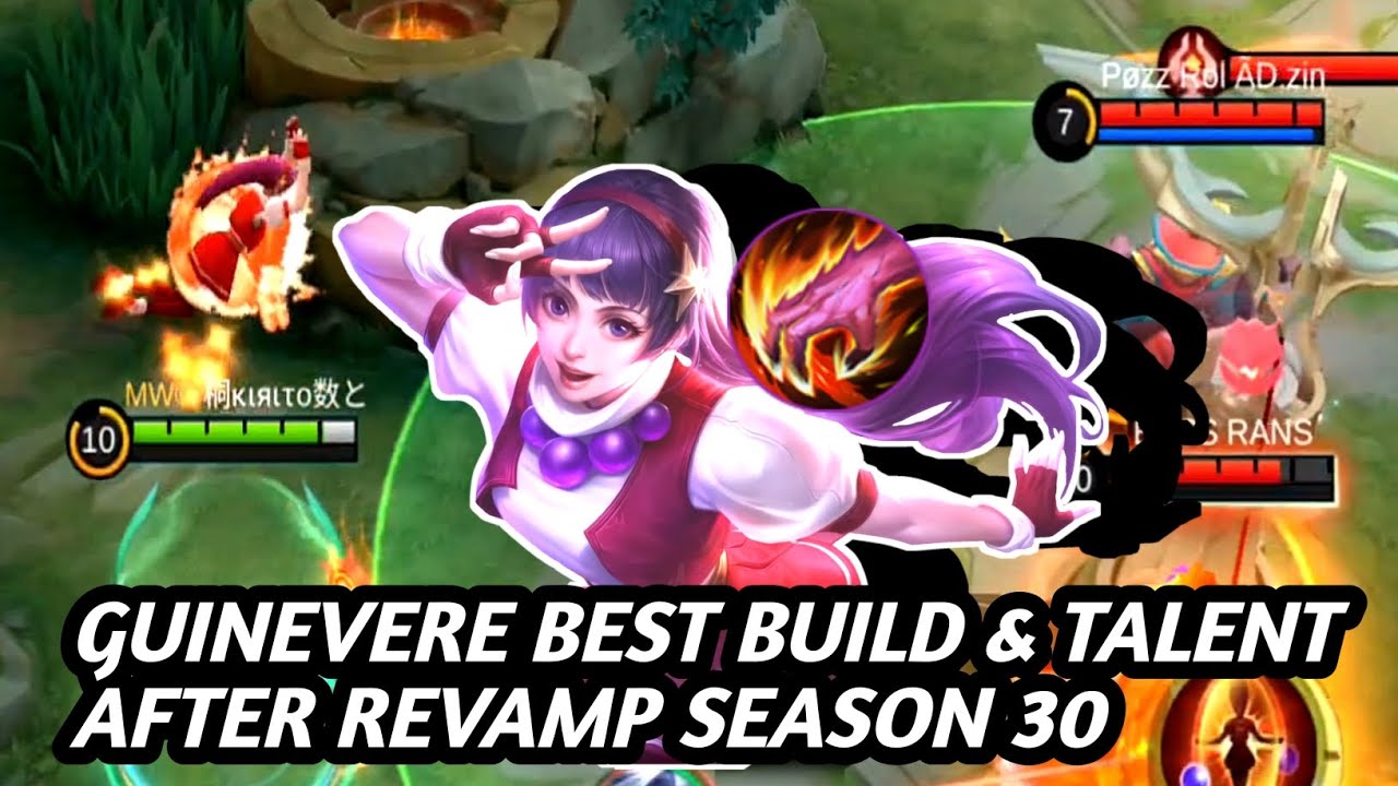 GUINEVERE JUNGLE | BEST BUILD &TALENT| AFTER REVAMP | SEASON 30 - YouTube