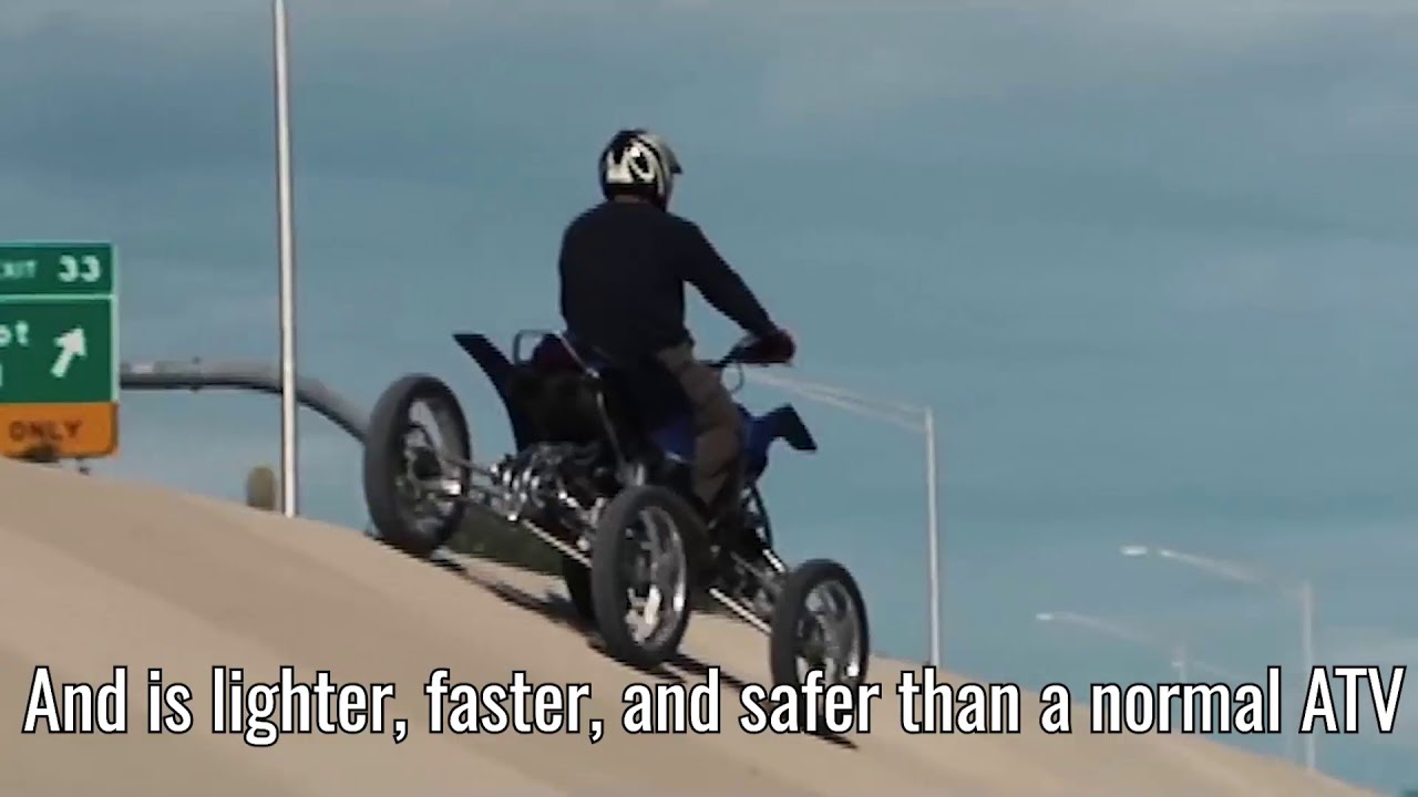 Cool Gadgets - Wesll Quad: The ATV with Leaning Suspension by Ludicrous ...