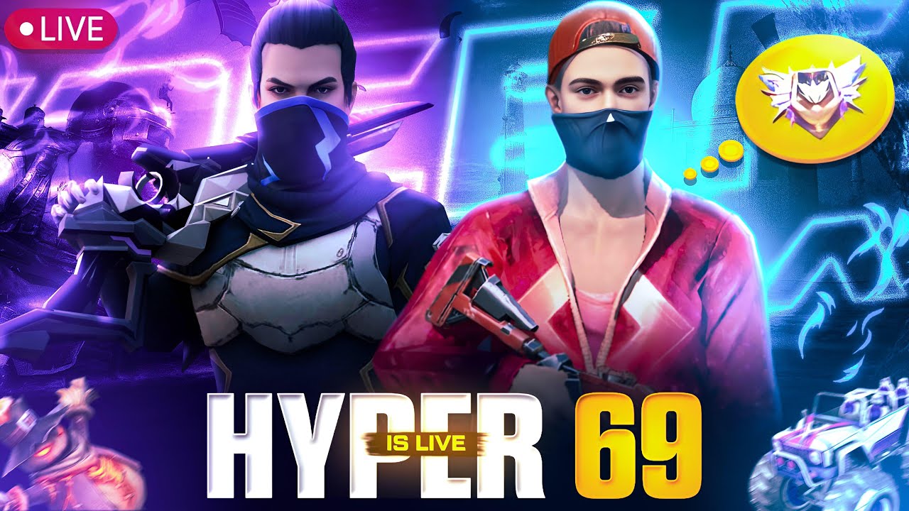 নতুন র‍্যংক সিজনে টপ১ কি করতে পারব?। br rank grandmaster push live।hyper 69 - YouTube
