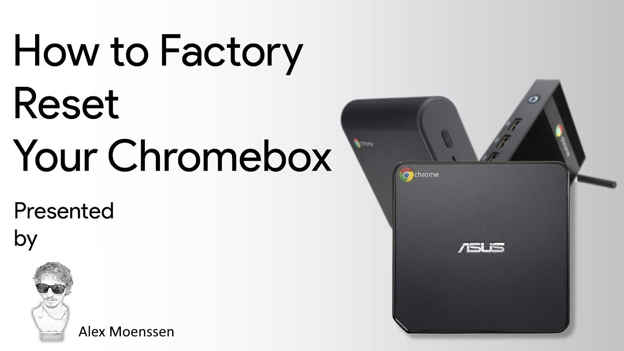 How to factory reset A Chromebox without a password - YouTube