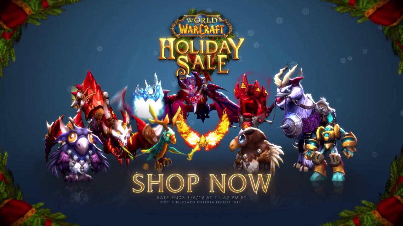 Holiday Wow Mount