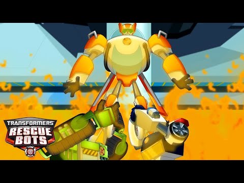 Transformers: Rescue Bots | Fire Rescue! | Cartoons for Kids | Transformers Junior