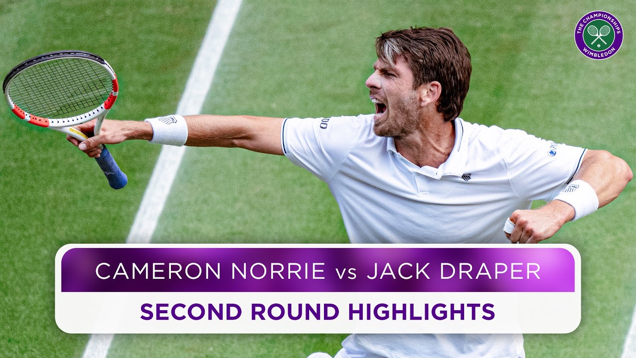 Thrilling British clash | Cameron Norrie vs Jack Draper | Highlights ...