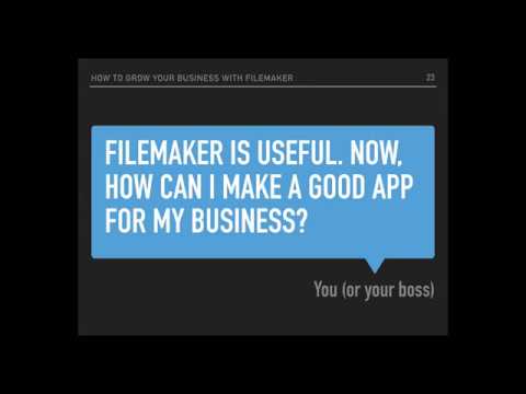 Grow Your Business with FileMaker - Free Training Webinar Replay - YouTube
