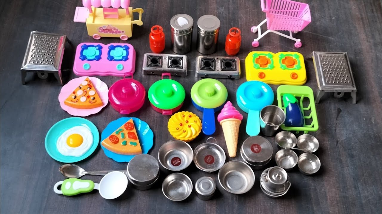 Diy New Amazing Mini Kitchen Set Unboxing || @Dolliyon @miniclay5092 ...