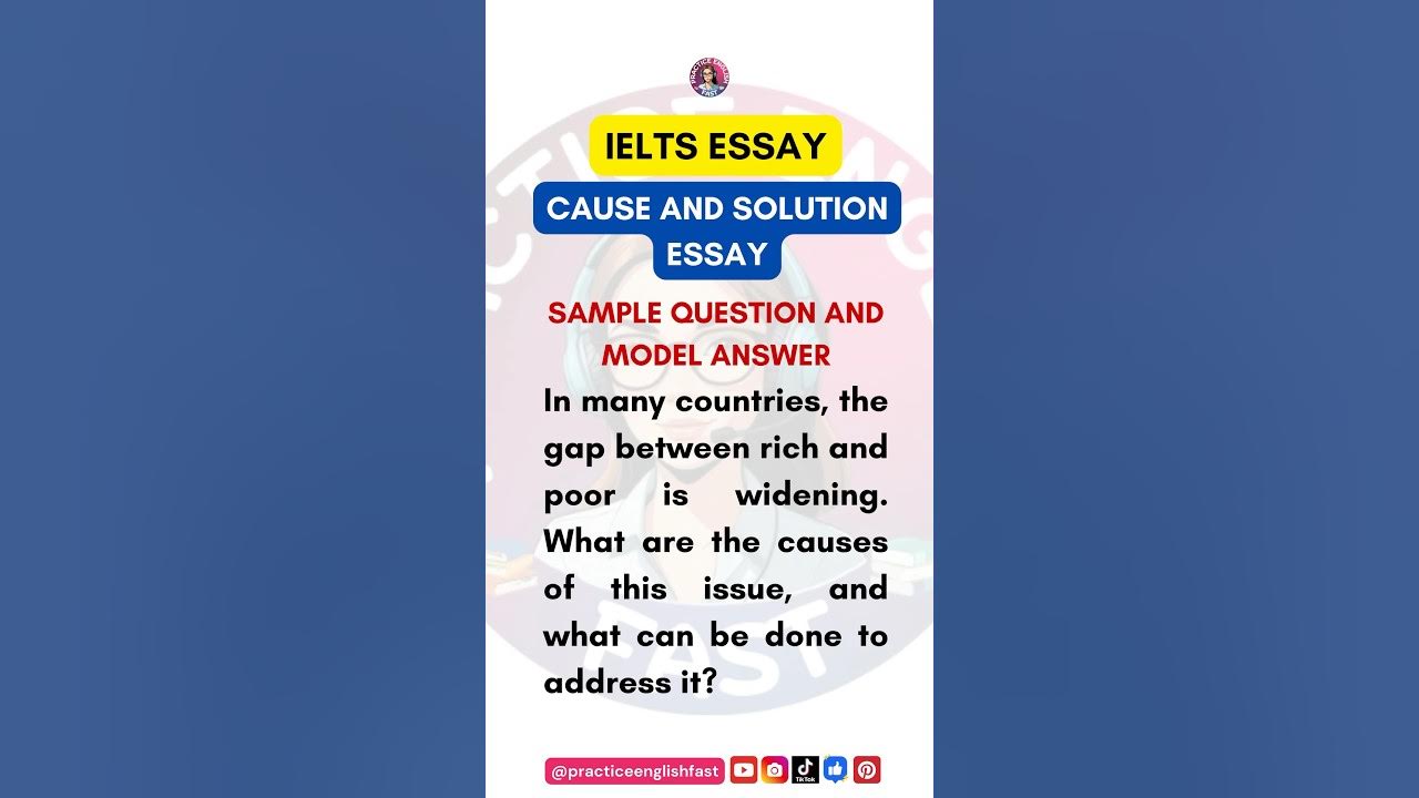 IELTS Writing Task 2 | Problem and Solution Essay | Essay Writing IELTS ...