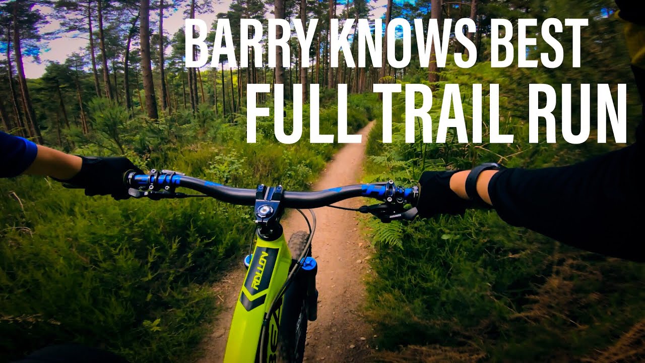 Barry Knows Best Full Trail // Surrey Hills MTB - YouTube