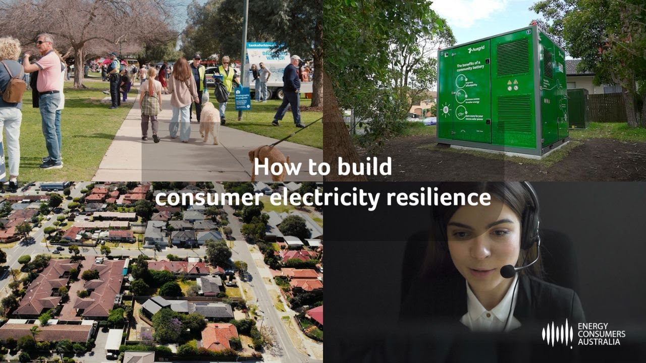 How to build consumer electricity resilience - YouTube