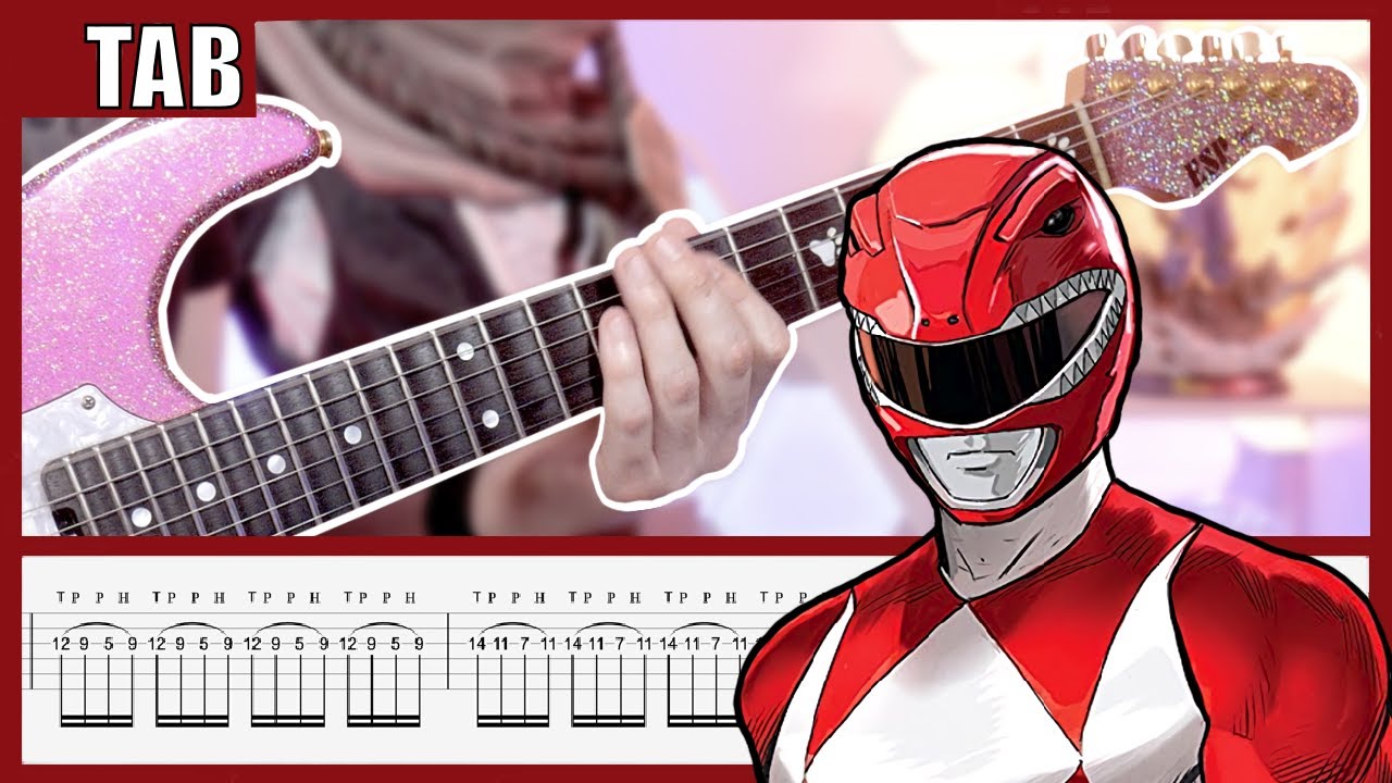 [TAB] Mighty Morphin Power Rangers - Opening 1 Theme Cover | Guitar Tab ...