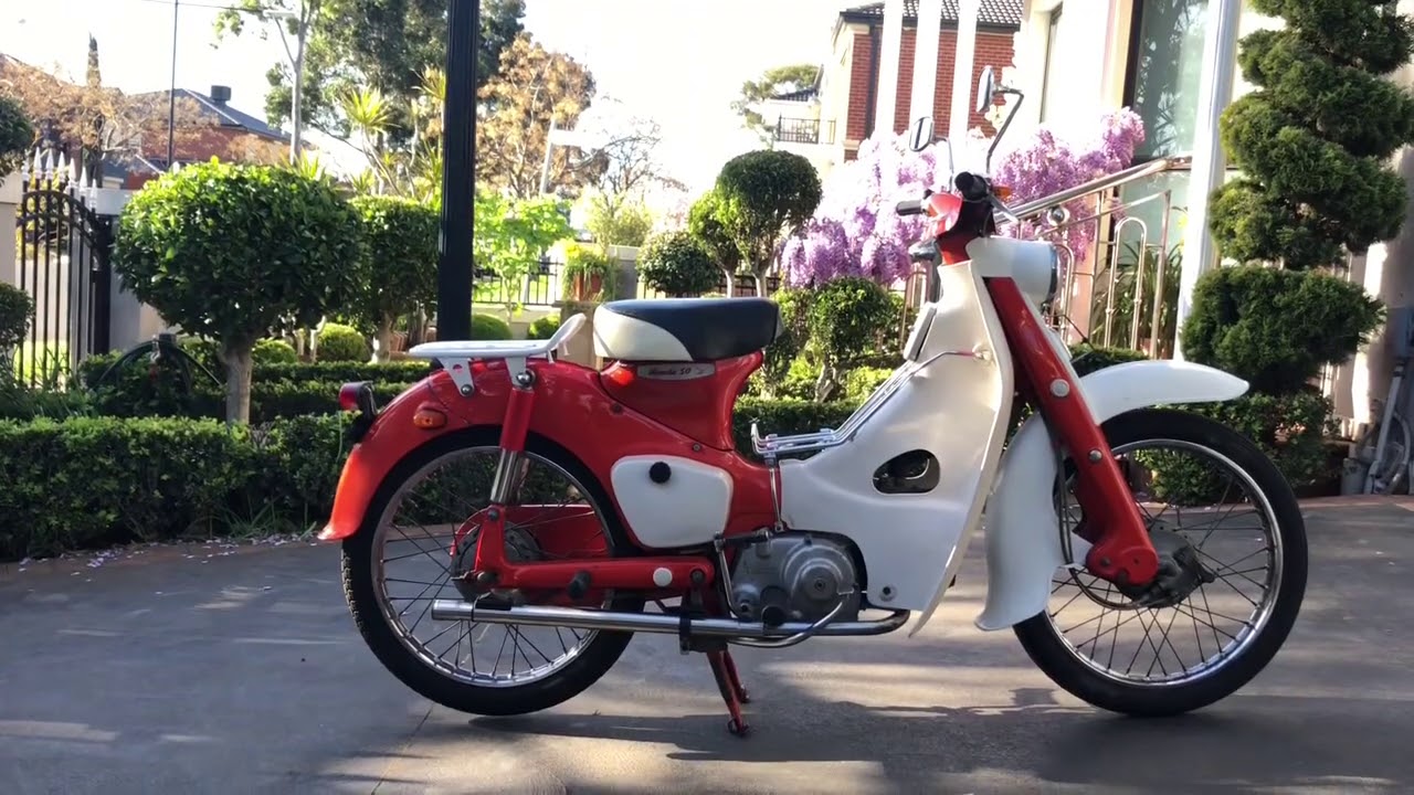 Honda super cub c100 1964 - YouTube