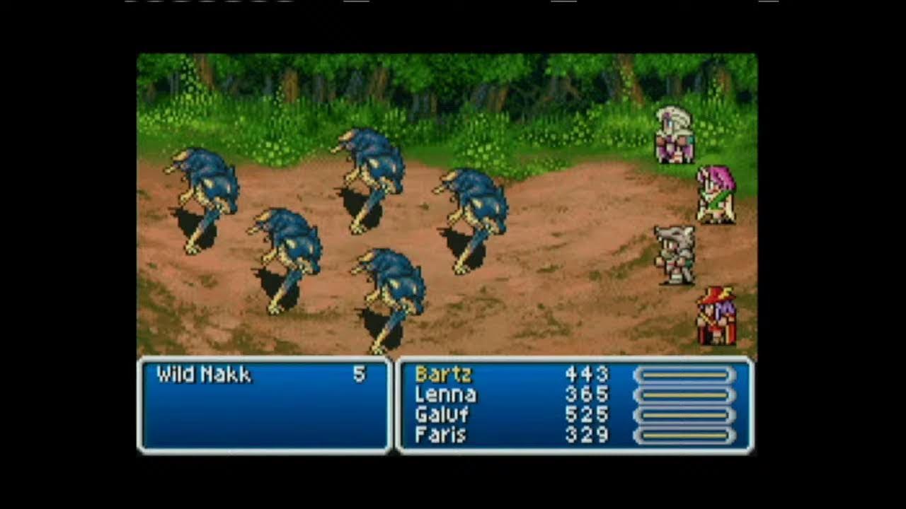 Final Fantasy V GBA - YouTube
