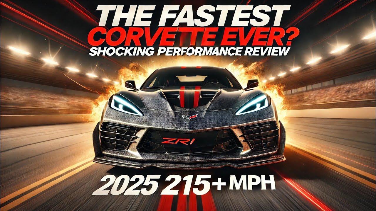The Fastest Corvette EVER? 2025 ZR1 Shocking Performance Review! - YouTube