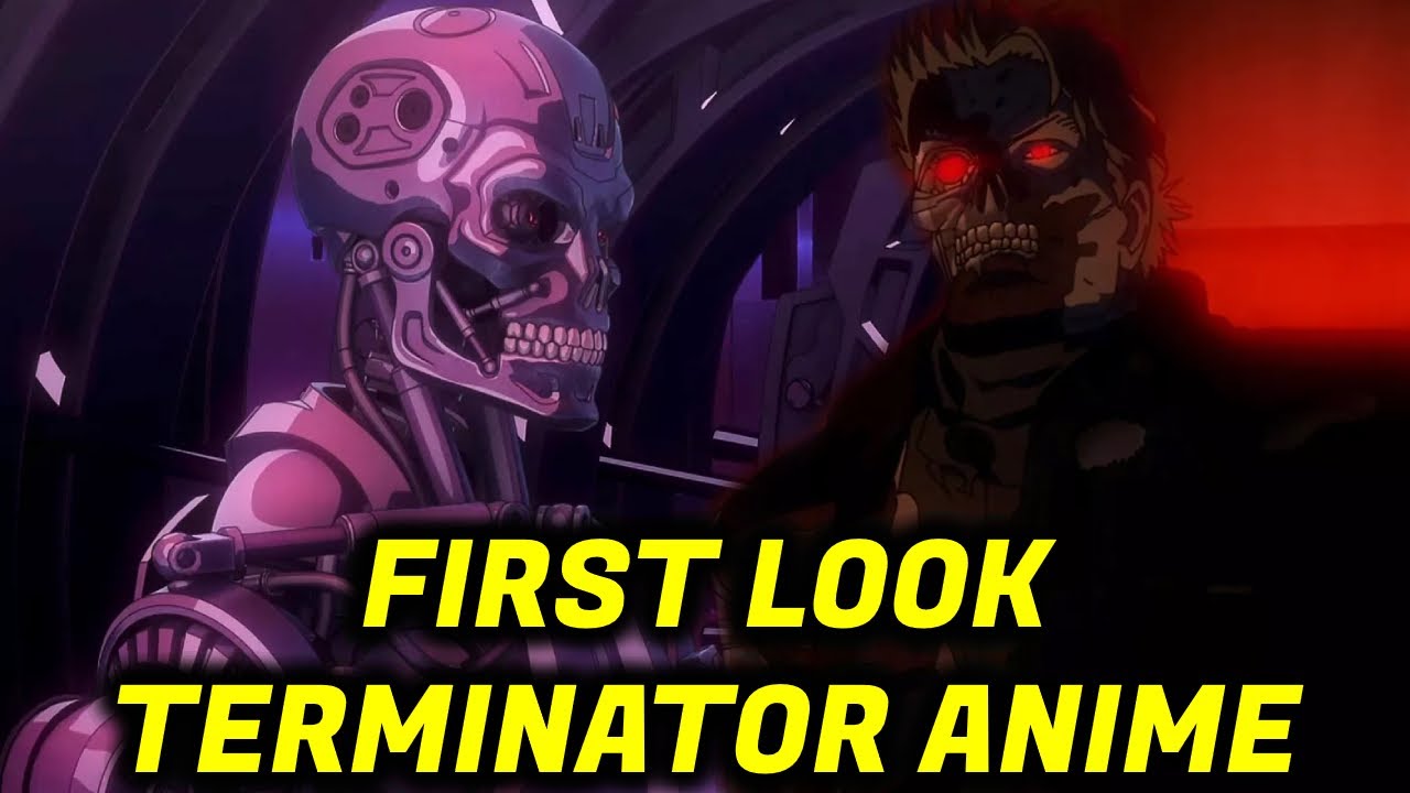 FIRST LOOK Terminator Anime Series TERMINATOR ZERO - YouTube
