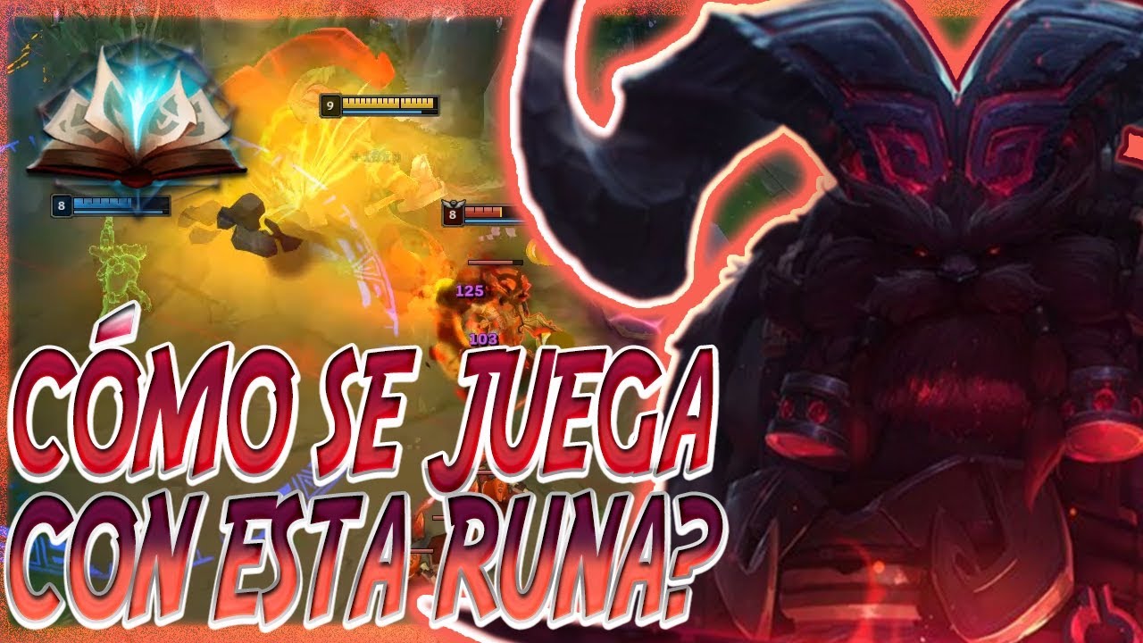 CÓMO SE JUEGA CON ESTA RUNA?| Ornn Top s8 | Guía nuevas runas lol s8 ...