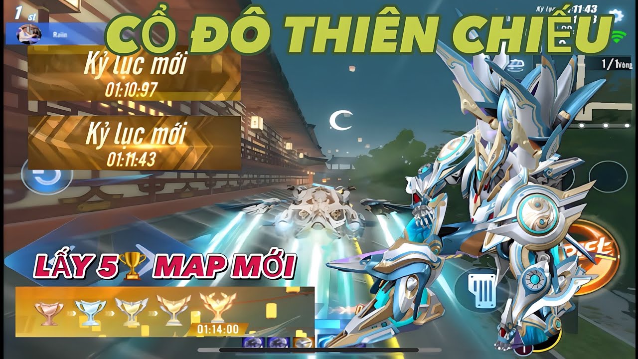 [ZING SPEED MB] MAP MỚI CỔ ĐÔ THIÊN CHIẾU TRAIN 5🏆 LẤY KỈ LỤC BẰNG T1 ...