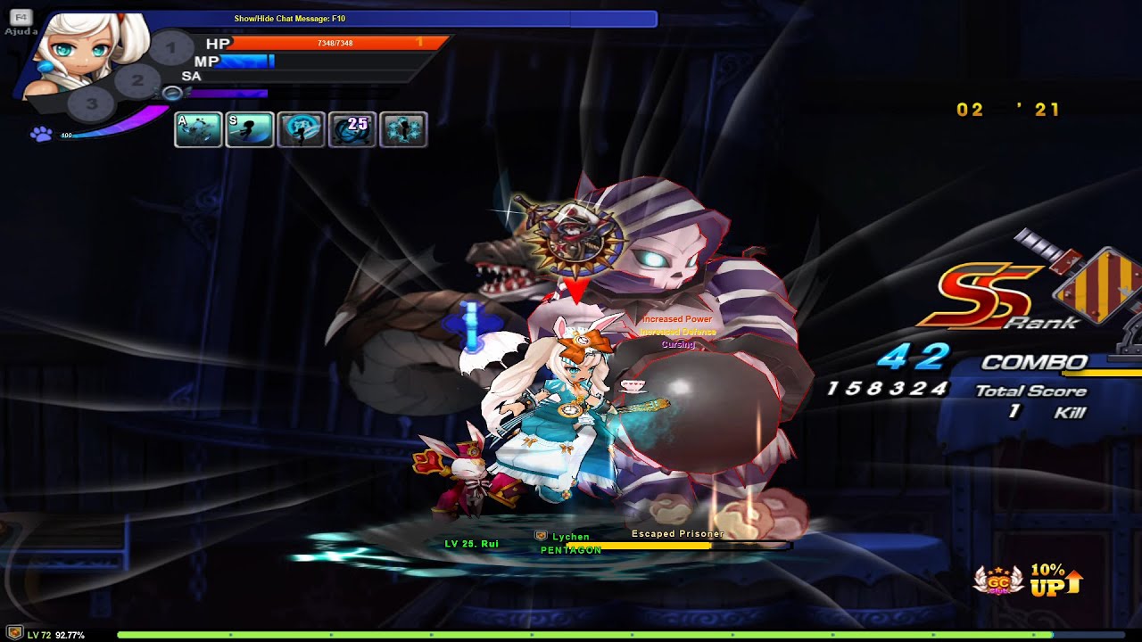 Monster Train 301 Hell Mode (Rin) Grand Chase Classic - YouTube