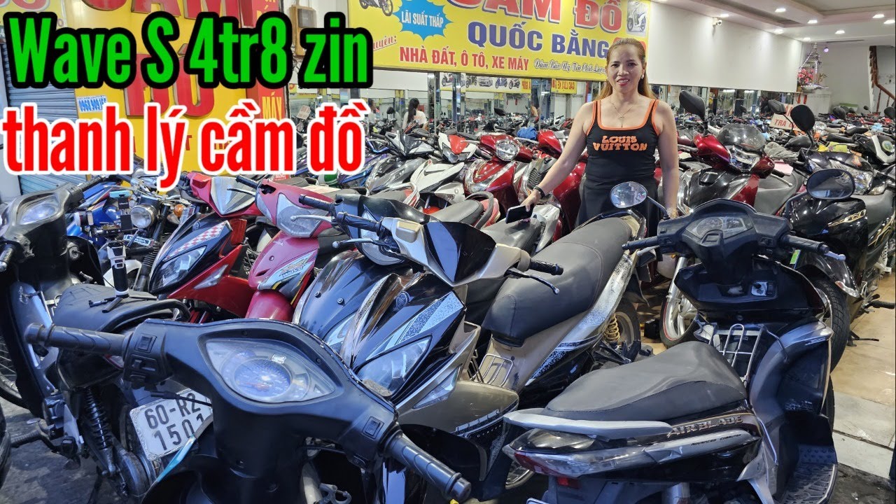 Wave S 4tr8 Vespa 9tr đủ màu và nhiều xe rẻ Dream Exciter SH Vision thanh lý cầm đồ ở Tp Thủ Đức ...