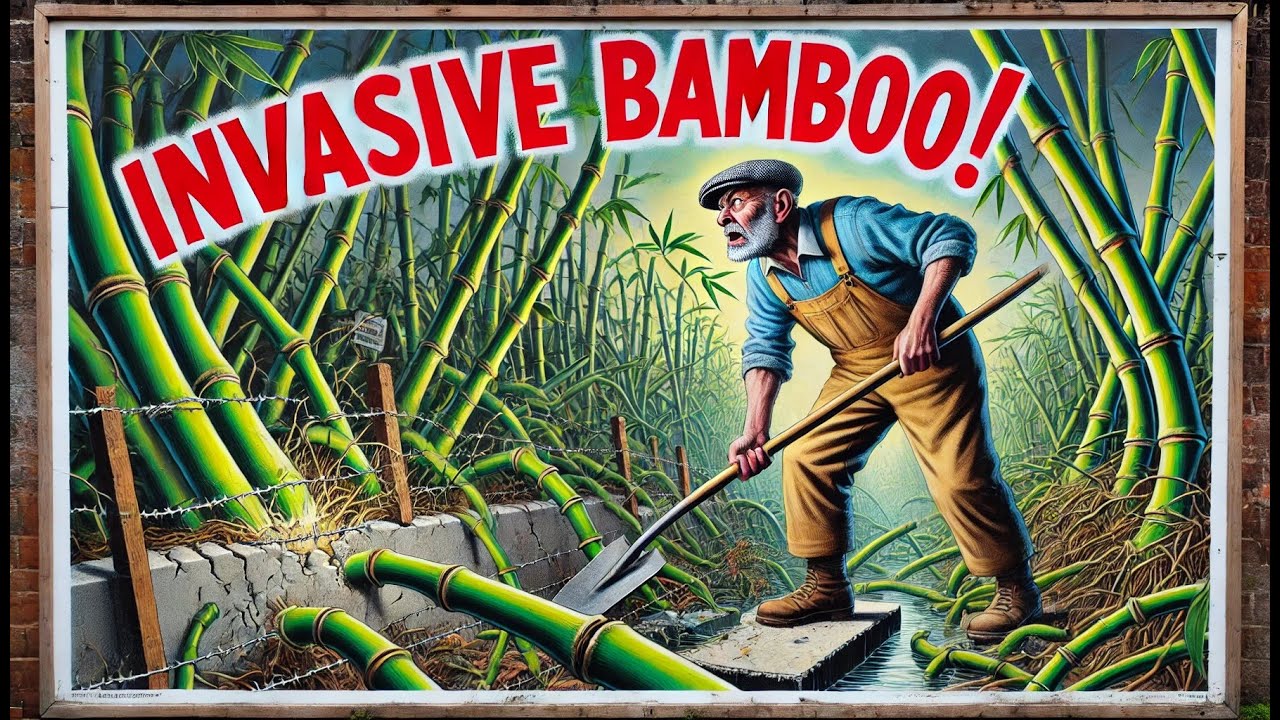 Invasive Bamboo – We Had to Dig It ALL Out! - YouTube