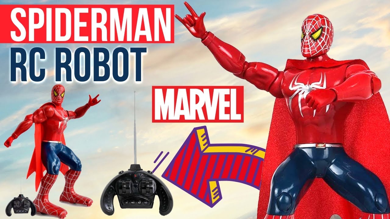 Marvel toys - Remote Control Spiderman toys - For Kids - YouTube