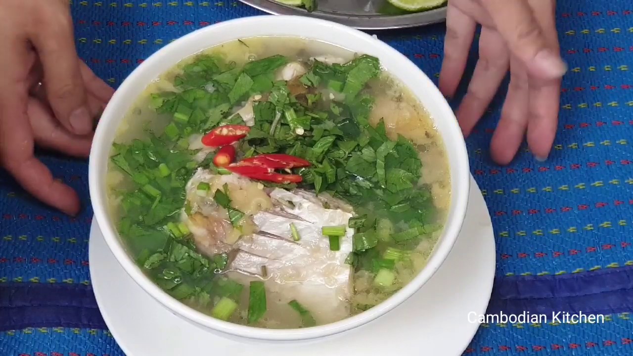 Fish Soup With Rice - Healthy Lunch Recipe - Cooking Delicious- Sweet ...