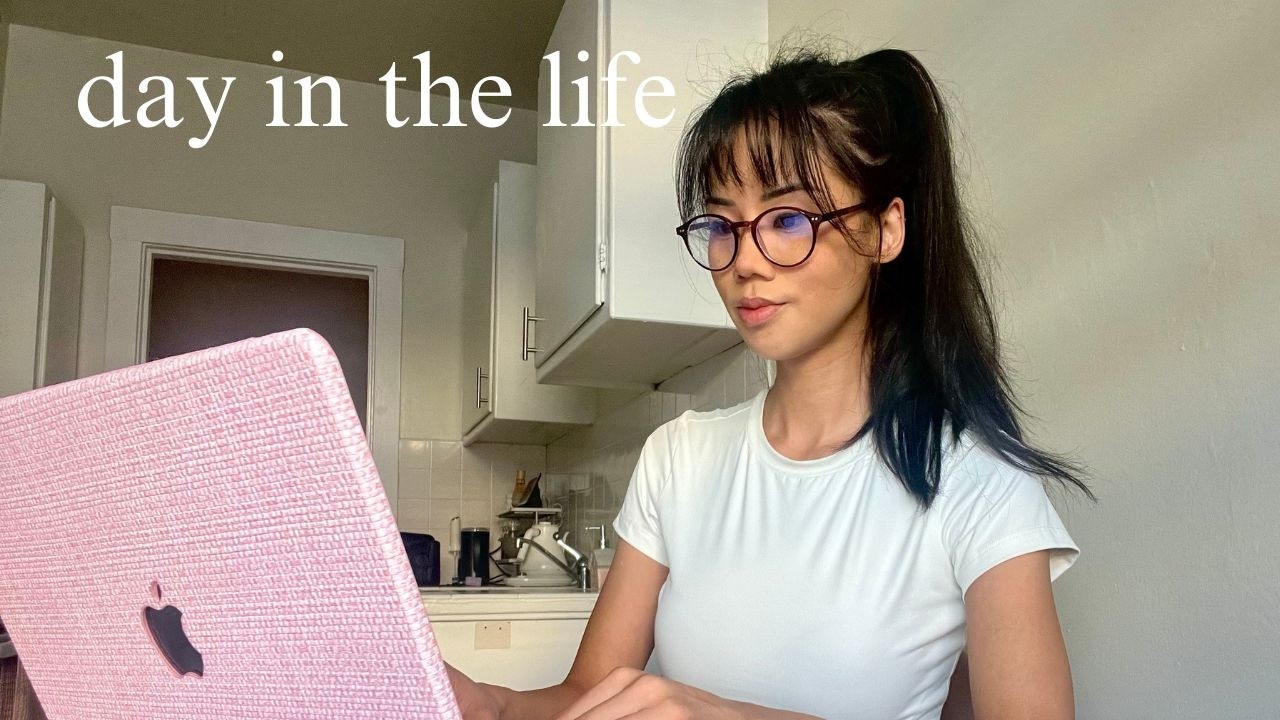 day in the life of a tech girlie in san francisco *in office!* - YouTube