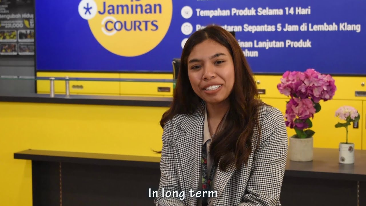 My Journey With COURTS - Amalina - YouTube