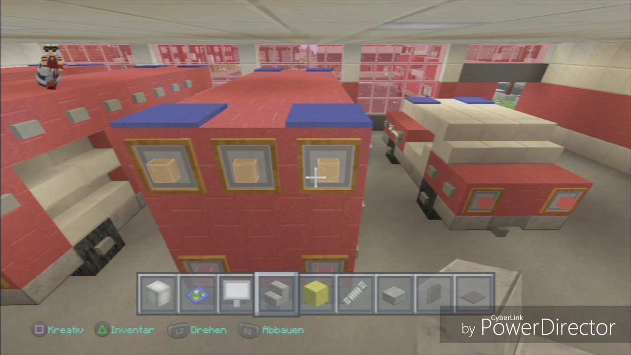 Minecraft #25 Feuerwehr und Haus - YouTube
