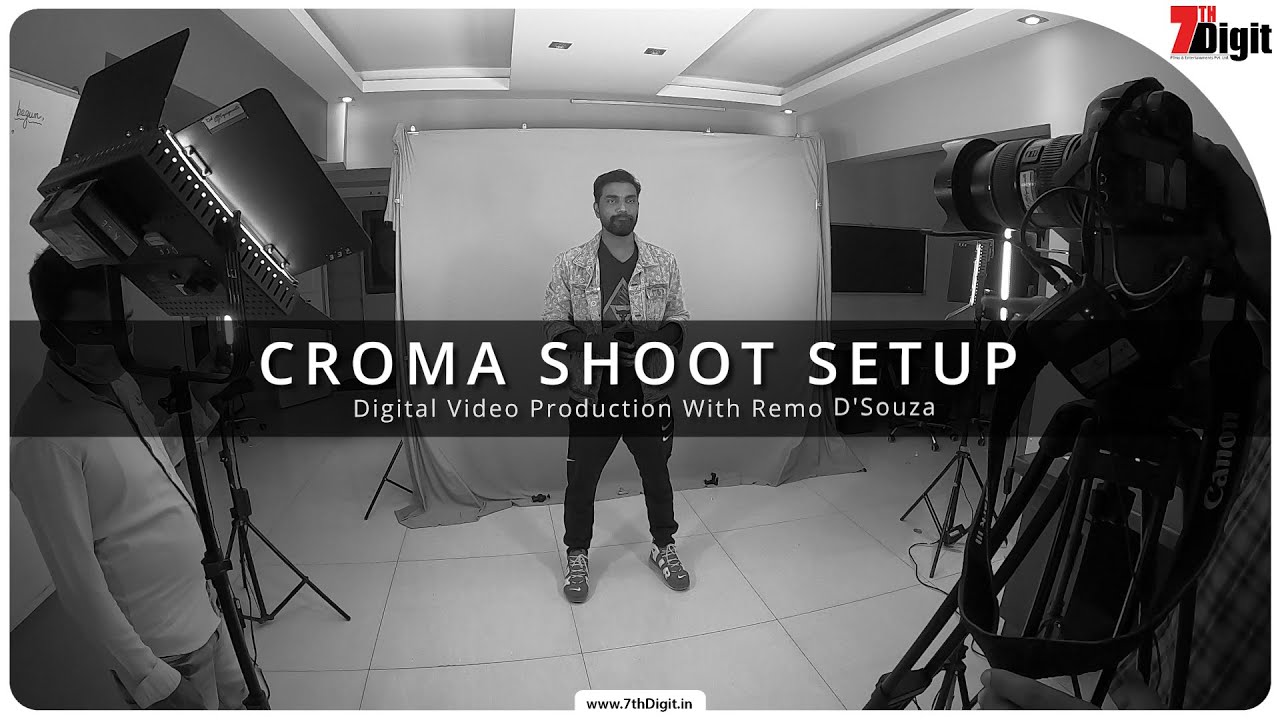 Behind The Scene II CROMA SHOOT II 7thDigit Films - YouTube