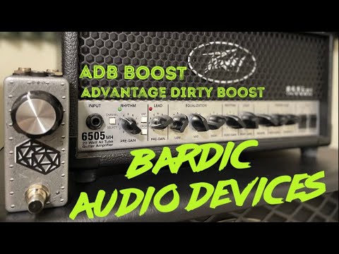 Raunchy High Gain! Bardic Audio Devices | Advantage Dirty Boost + Peavey 6505 MH | (Metal ...