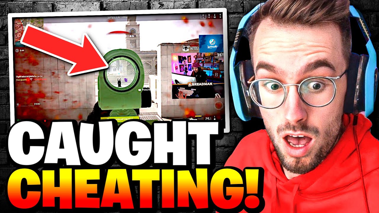 JOEWO CAUGHT CHEATING LIVE ON STREAM BY WARZONE PRO BBREADMAN! - YouTube