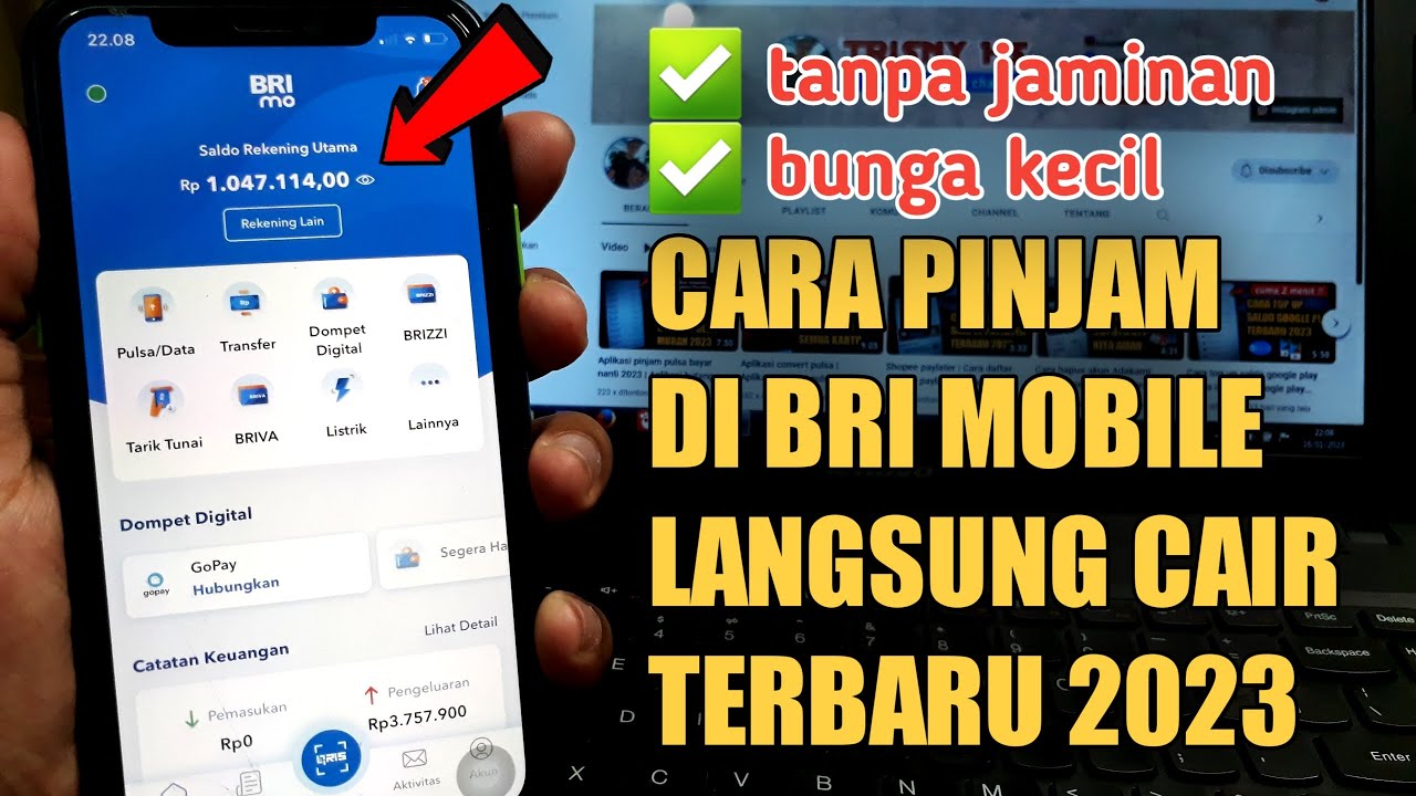 Cara pinjam di BRI Mobile langsung cair terbaru 2023 | Pinjam di BRI ...
