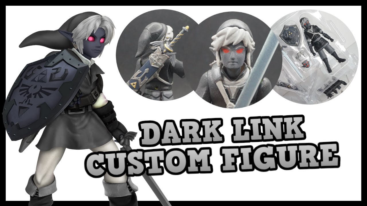 ASÍ LO HICE - Custom Dark Link ( Figma Bootleg Zelda Skyward Sword ...
