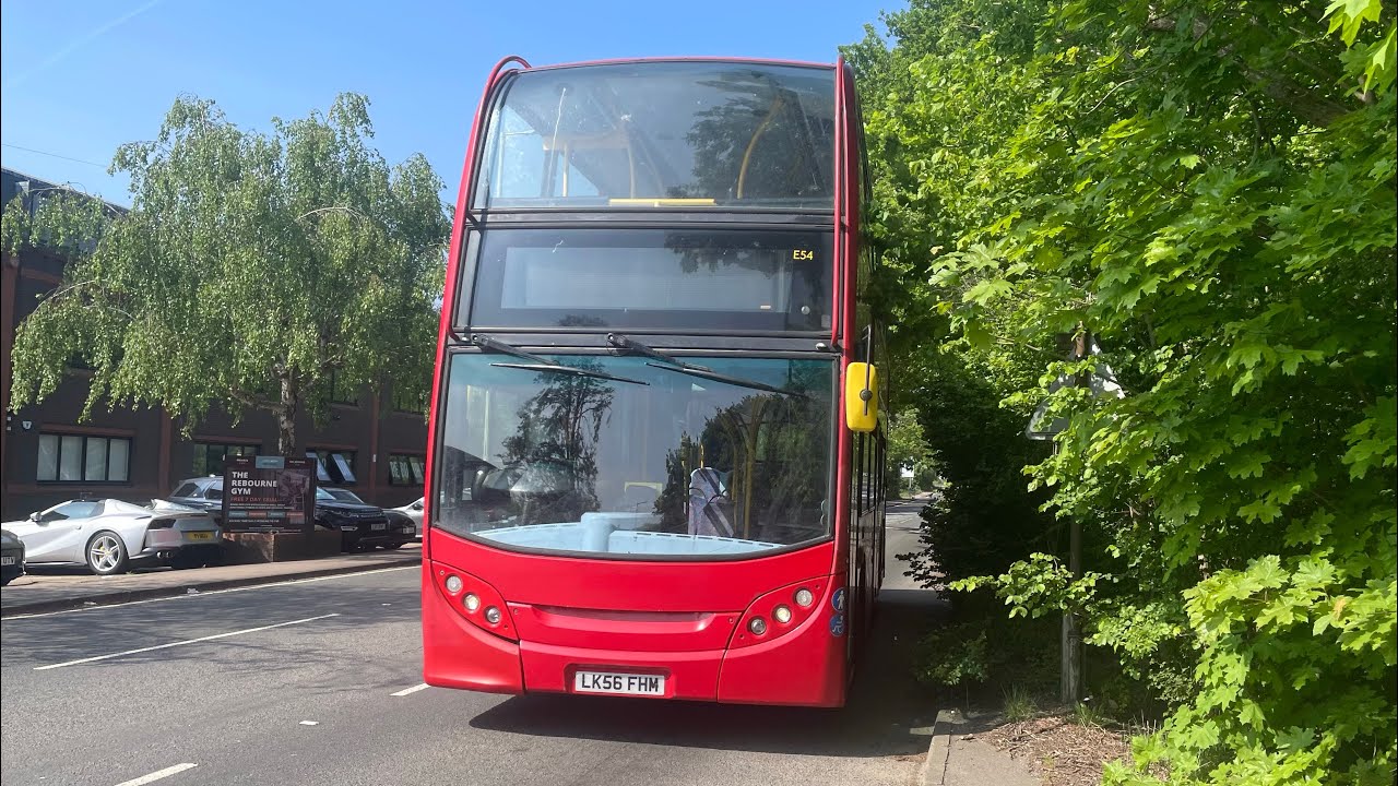 [Thrash + Hill Running] Journey on E54 LK56FHM - Sullivan Buses Route ...