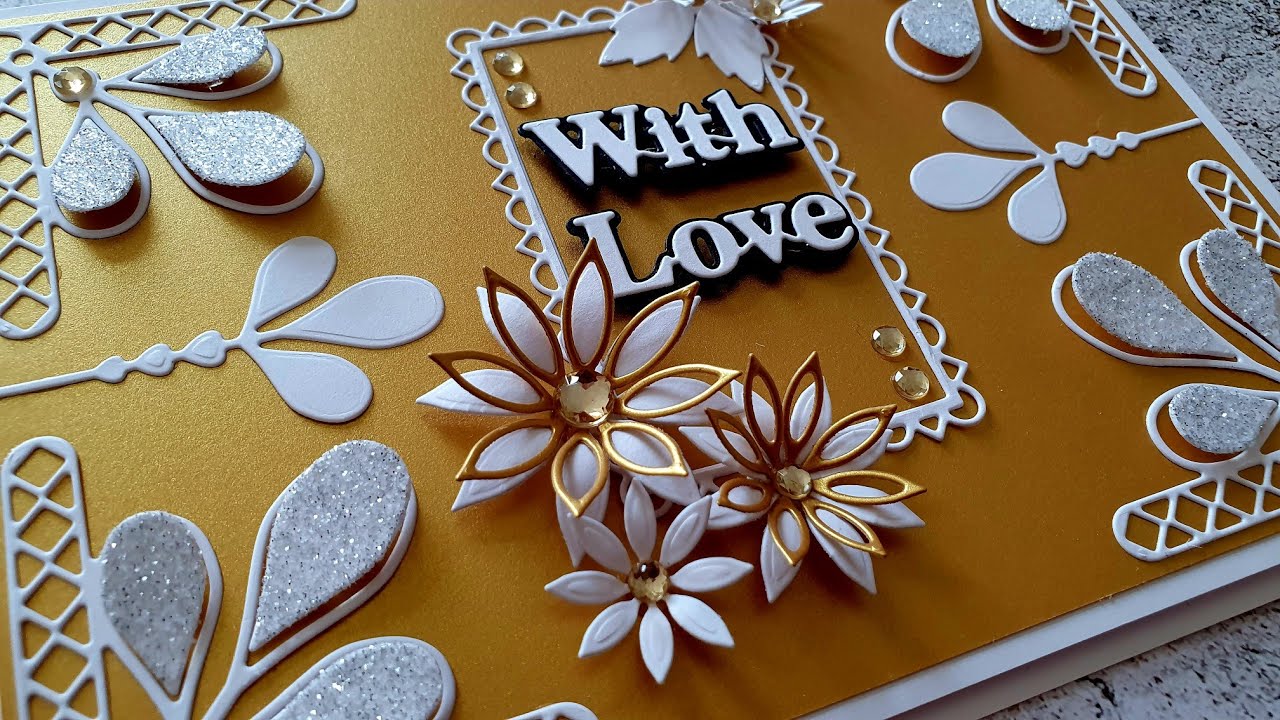 A5 Landscape Card • With Love • Sentimentally Yours - YouTube