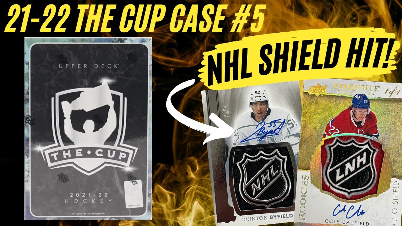 NHL SHIELD HIT😱 21-22 The Cup Case #5 - YouTube