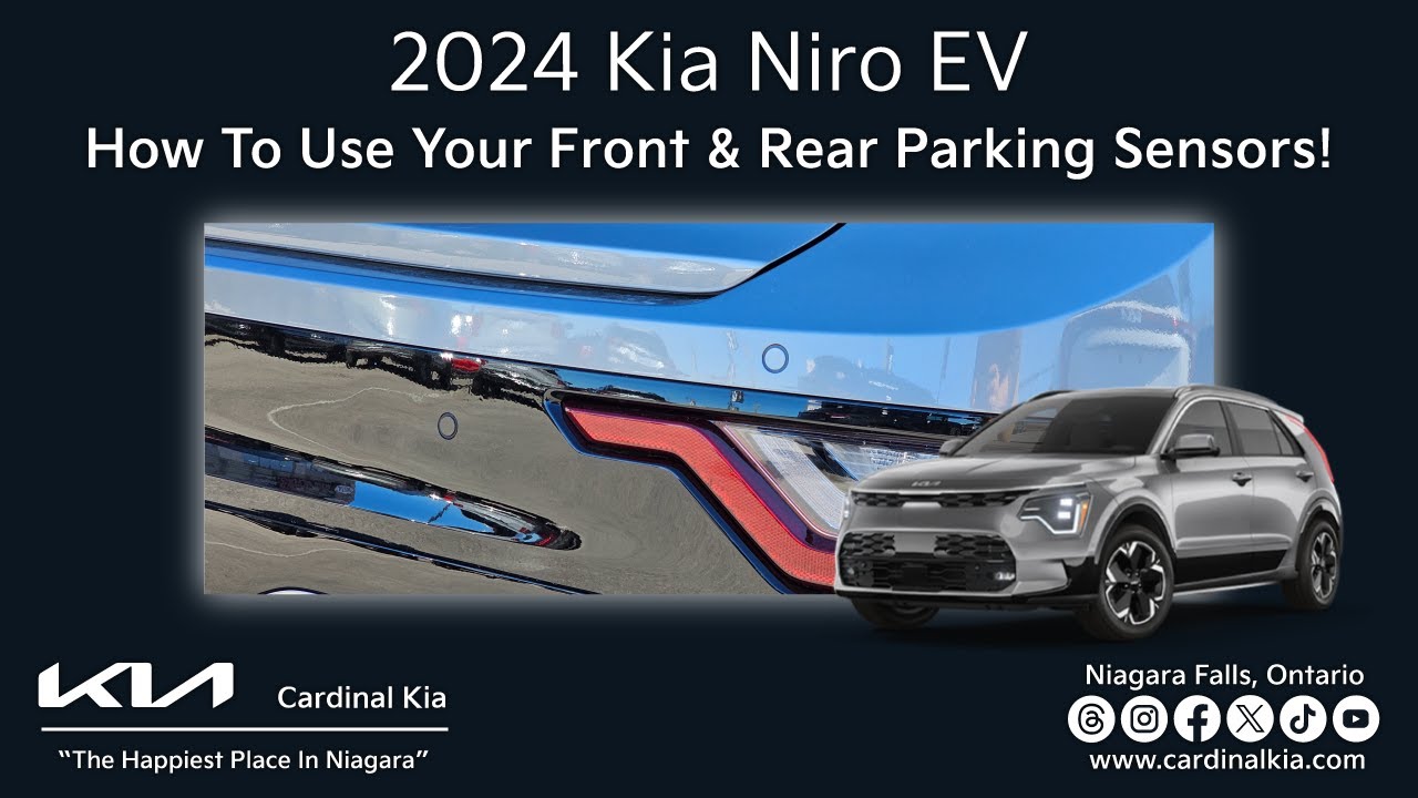2024 Kia Niro EV | How To Use Your Front & Rear Parking Sensors! - YouTube