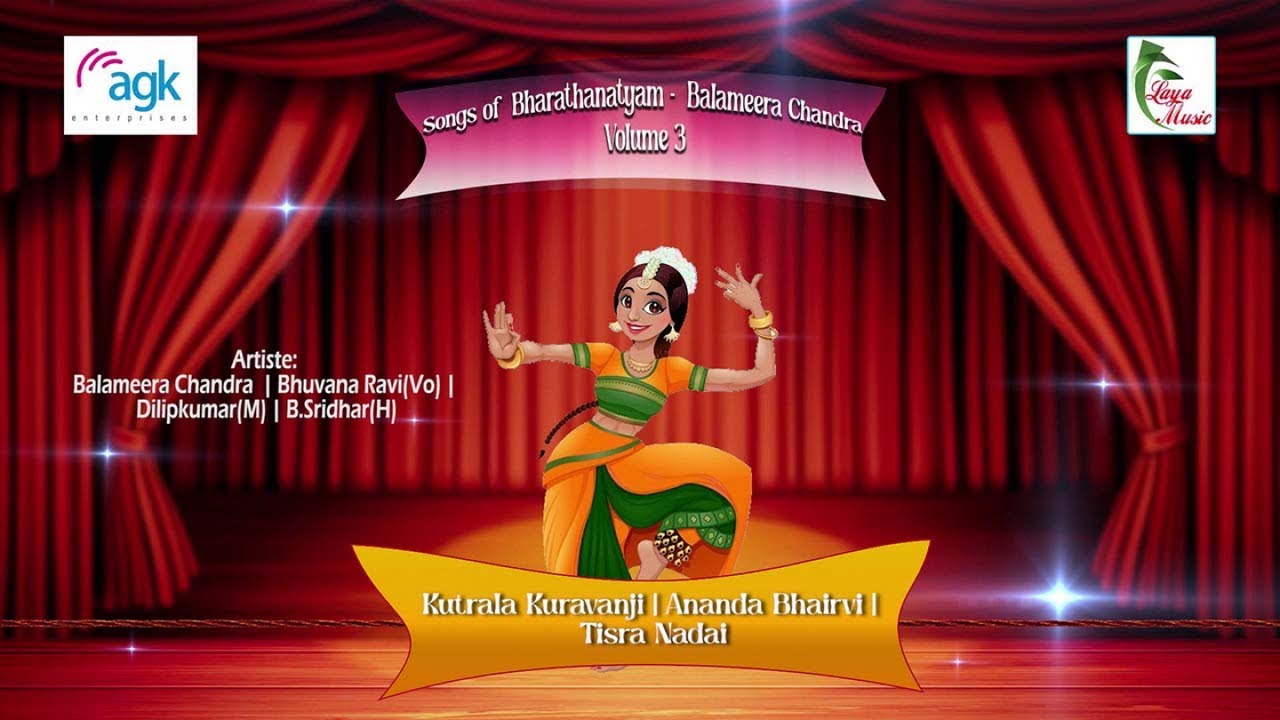 Balameera Chandra - Kutrala Kuravanji - Anandha Bhairavi_ Tisra Nadai ...