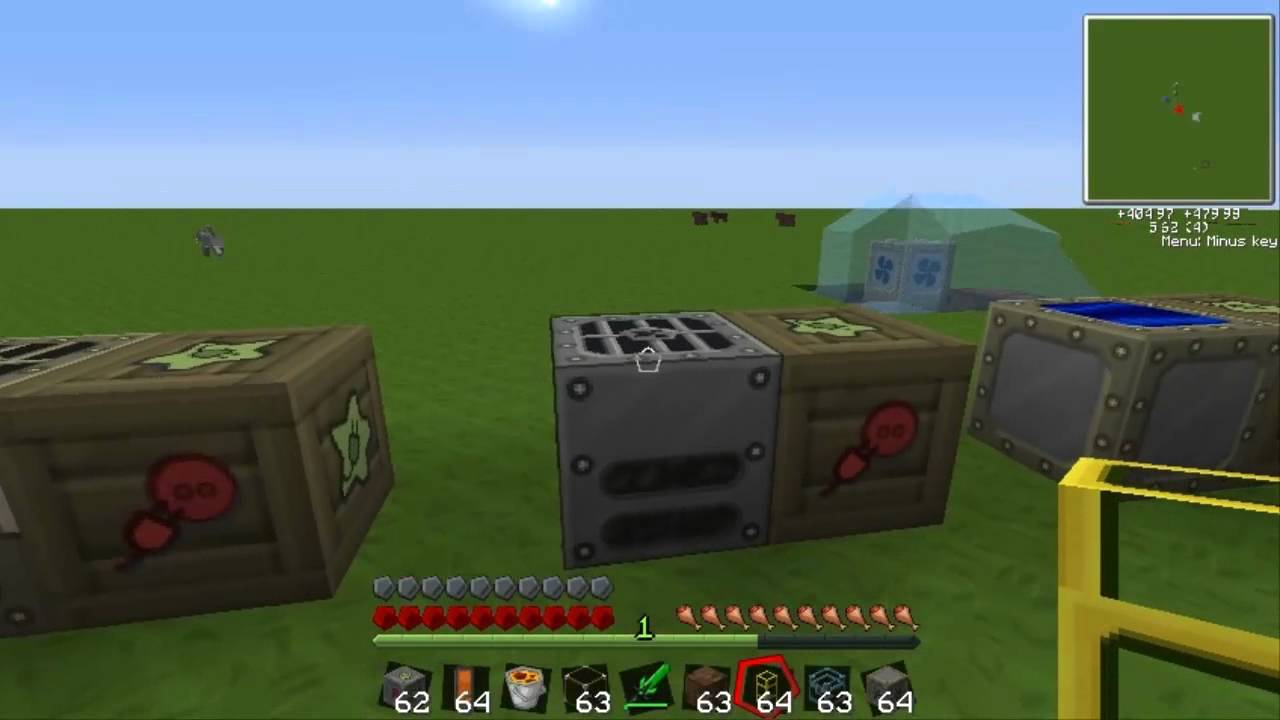 Minecraft [Tutorial] - IndustrialCraft2 : Generator, Geothermal, Water ...