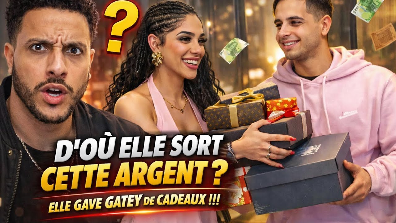 Elle gave Gatey de la team Nasdas de cadeaux ou va elle chercher l ...